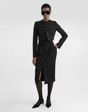 Dolce & Gabbana Cropped Wool Jacket