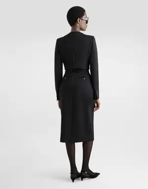 Dolce & Gabbana Cropped Wool Jacket