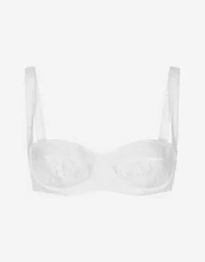 Dolce & Gabbana Lace Balconette Bra - White