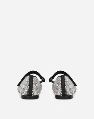 Dolce & Gabbana Rhinestone Ballerina Flats