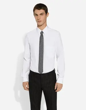 Dolce & Gabbana Striped Poplin Martini-fit Shirt - Multicolor