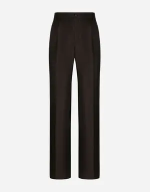 Dolce & Gabbana Tailored Silk Pants