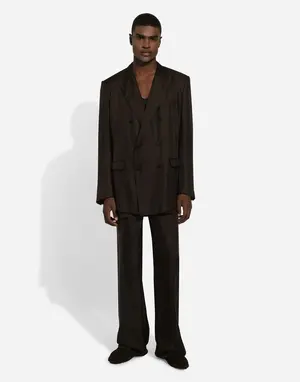 Dolce & Gabbana Tailored Silk Pants