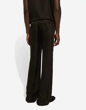 Dolce & Gabbana Tailored Silk Pants
