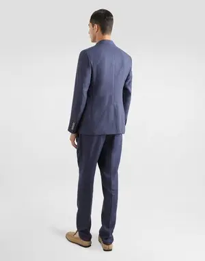 Dolce & Gabbana Linen Sicilia-fit Jacket - Blue