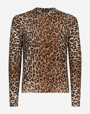 Animal Print Sweaters For Men