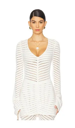 Devon Windsor Cindy Tunic - Ivory