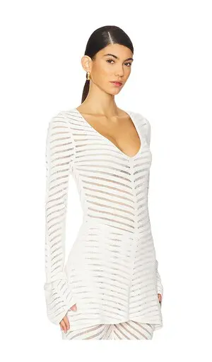 Devon Windsor Cindy Tunic - Ivory