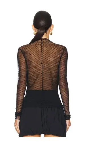 Free People Sheer Mesh Top