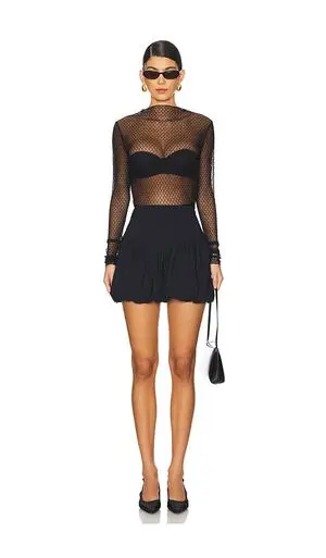Free People Sheer Mesh Top