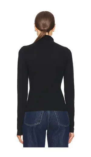 EAVES Maxine Turtleneck Sweater - Black