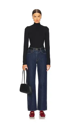 EAVES Maxine Turtleneck Sweater - Black