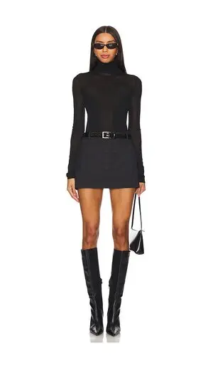 EAVES Alexander Sheer Turtleneck Sweater