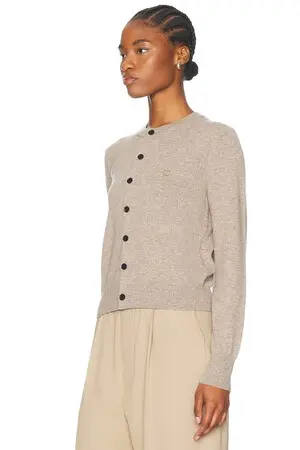 Acne Studios Keny Cardigan - Greige Melange