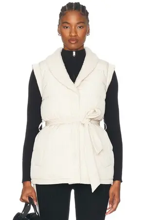 Varley Lanville Wrap Puffer Gilet Vest