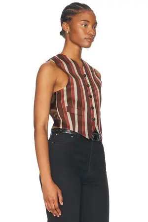 BODE Arizona Stripe Waistcoat