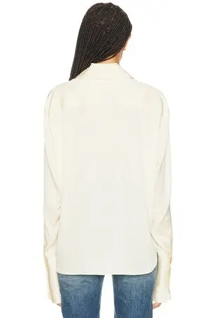HELSA The Relaxed Silk Shirt