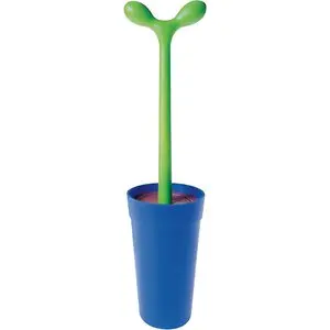 ALESSI Merdolino Toilet Brush - Azzurro