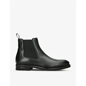 Magnanni Grained Leather Chelsea Boots