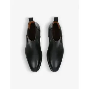 Magnanni Grained Leather Chelsea Boots