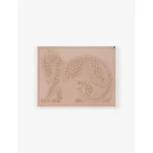 Cartier Panthère De Logo-embroidered Cashmere And Wool Blanket