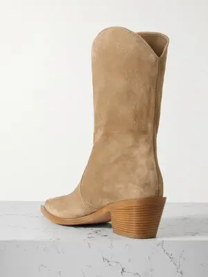 GIANVITO ROSSI Waylon 45 Suede Ankle Boots