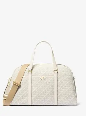 Michael Kors Jet Set Travel Extra-large Signature Logo Weekender Bag