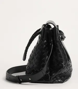 Bottega Veneta Medium Andiamo Messenger Bag - Grey