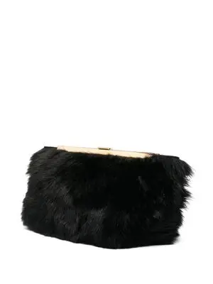 Khaite Aimee Shearling Clutch