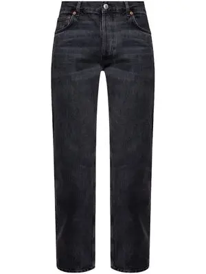 Samsoe Samsoe Black Wash Bottoms For Men