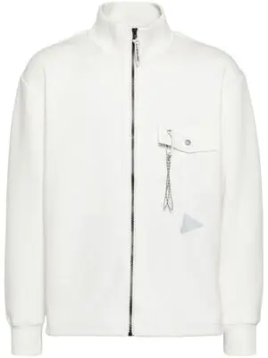 AND WANDER Airy Warm Zipped Jacket