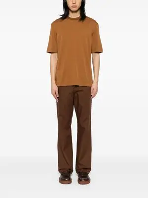 Zegna Crew-neck T-shirt - Brown
