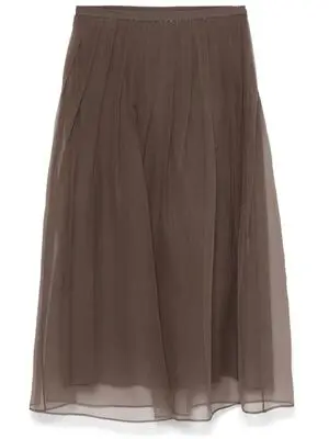 Brunello Cucinelli Pleated Skirts
