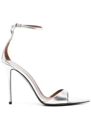 GIUSEPPE ZANOTTI 105mm Intriigo Sandals - Silver