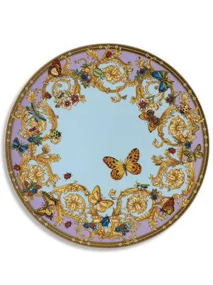 Versace Jardin De Service Plate - Blue