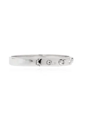 COACH Crystal-embellished Bracelet - Silver