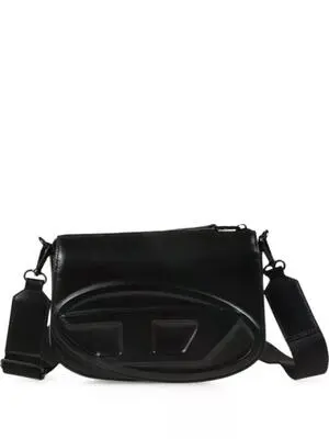 DIESEL® 1dr Camera Bag In Premium Leather - Black