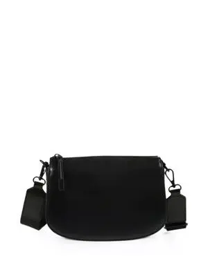 DIESEL® 1dr Camera Bag In Premium Leather - Black