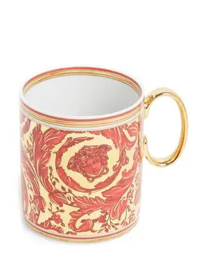 Versace X Rosenthal Medusa Garland Porcelain Mug - Red
