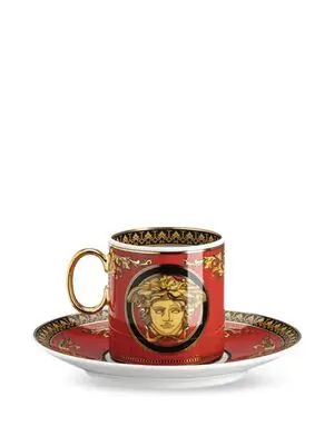 Versace Medusa Espresso Cup And Saucer