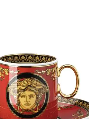Versace Medusa Espresso Cup And Saucer