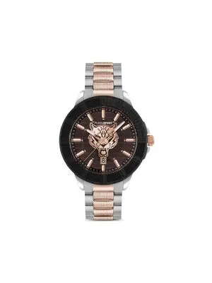 PLEIN SPORT 45mm City Rush Bracelet Watch - Brown