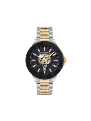 PLEIN SPORT 45mm City Rush Bracelet Watch - Black