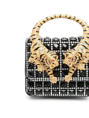 Roberto Cavalli Tiger-handle Mini Bag