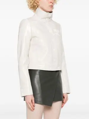 COURREGES Reedition Vinyl Jacket - White