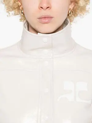 COURREGES Reedition Vinyl Jacket - White