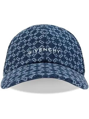 Givenchy Monogram Baseball Cap - Blue