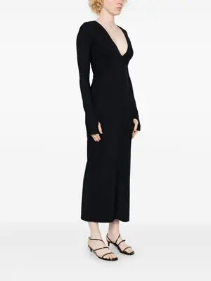 MAISON MARGIELA V-neck Maxi Dress