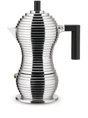 ALESSI Pulcina Coffee Maker - Black