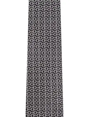 Gucci Horsebit Silk Neck Tie